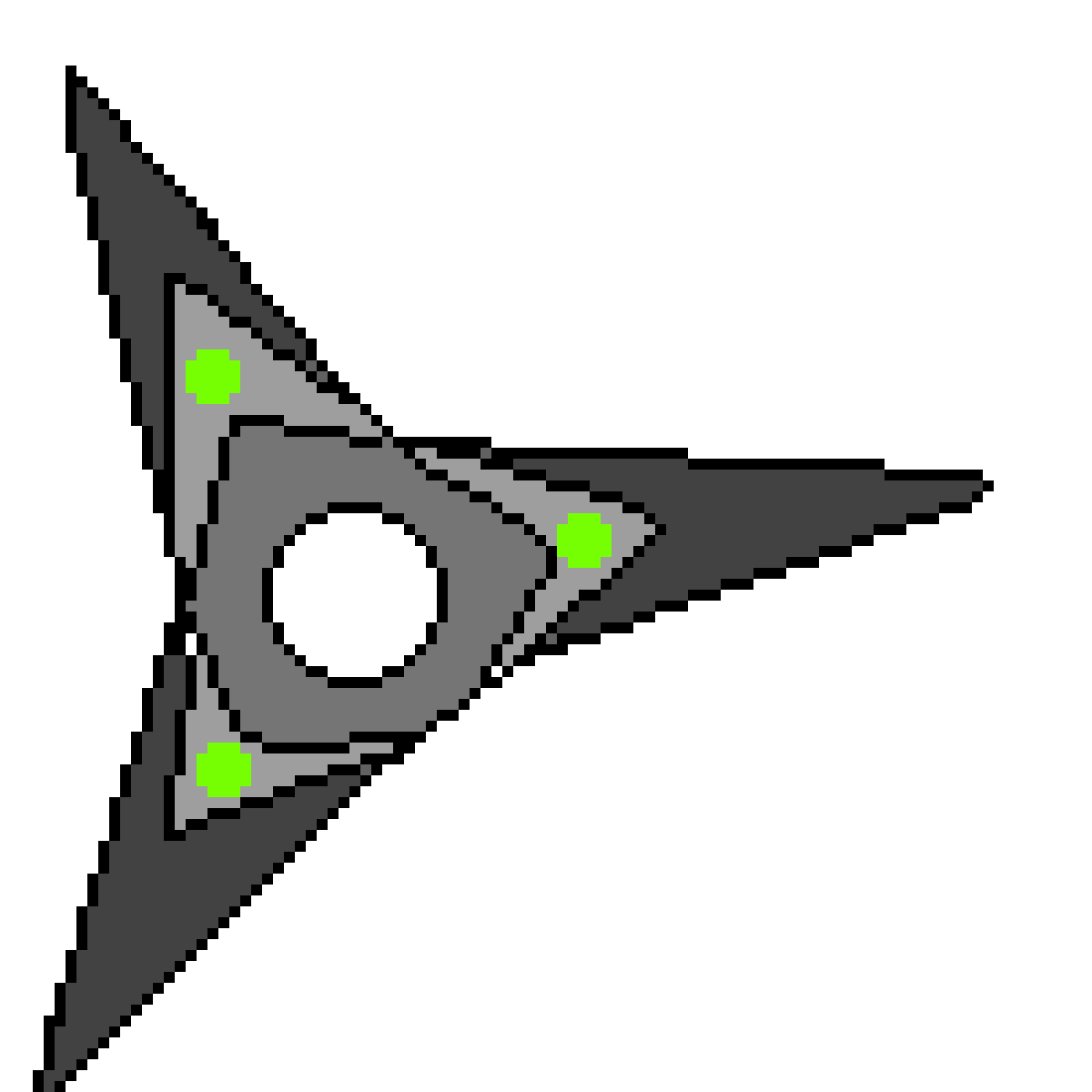 Pixilart - Genji shuriken by TracersOrigins
