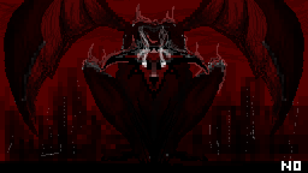 Pixilart - First pixel art - demon by ersouz