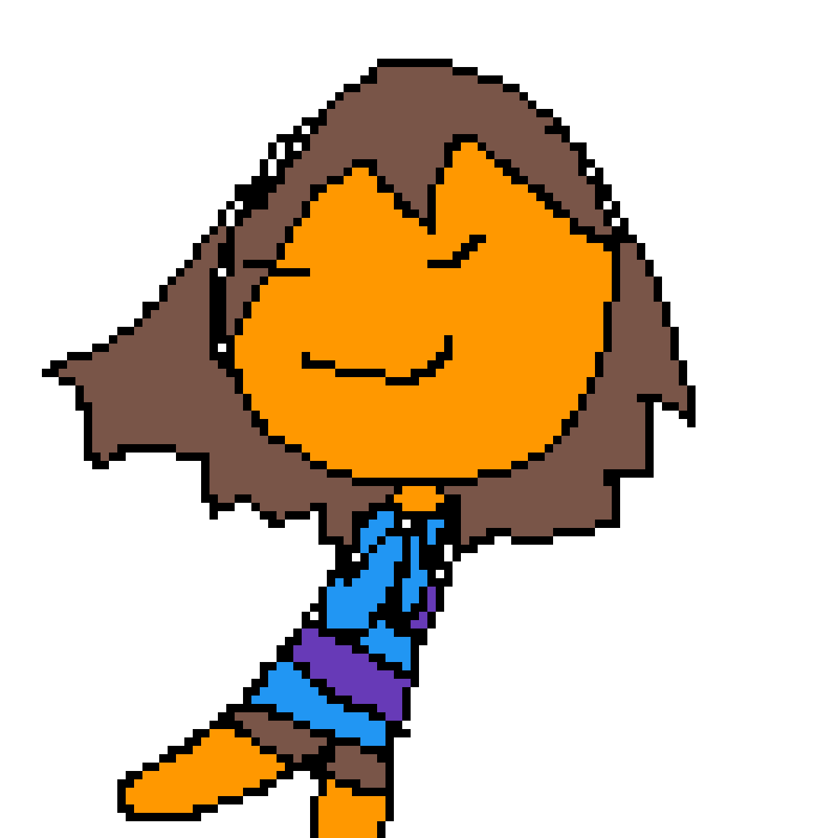 Pixilart - Frisk Going Insane by Super-Nooby-Art