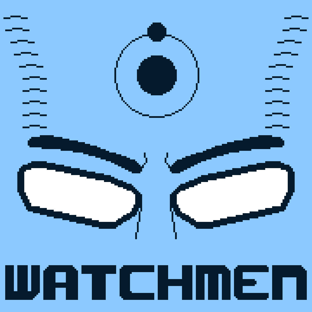 Pixilart - Dr Manhattan Poster by STheCheatCode