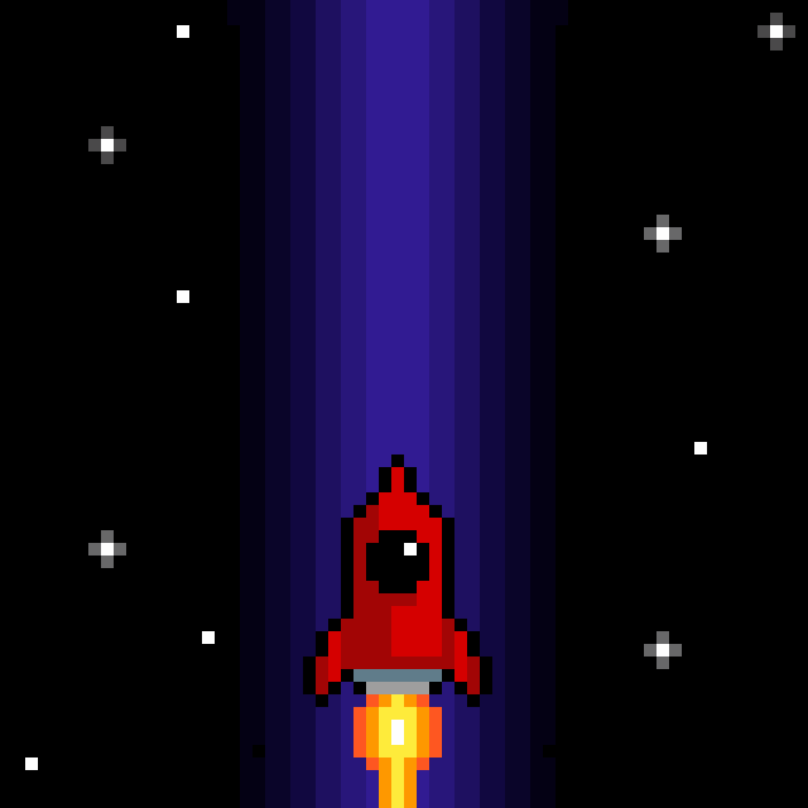 Pixilart - Cohete GIF by Ultimateuser