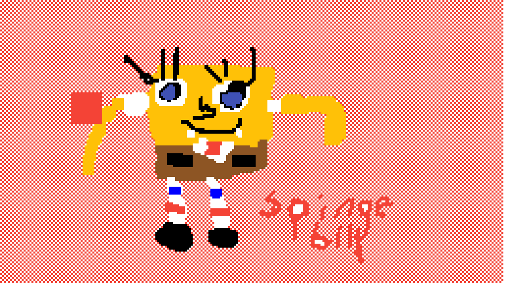 Editing Spingebill - Free online pixel art drawing tool - Pixilart