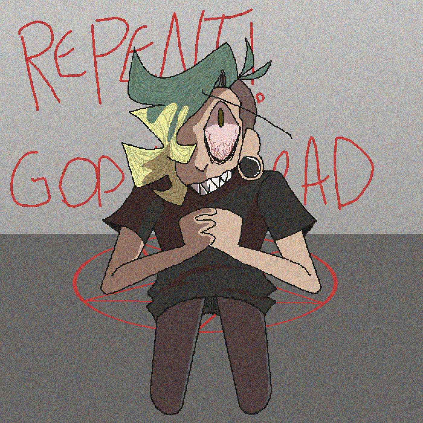 Pixilart - REPENT by Litio