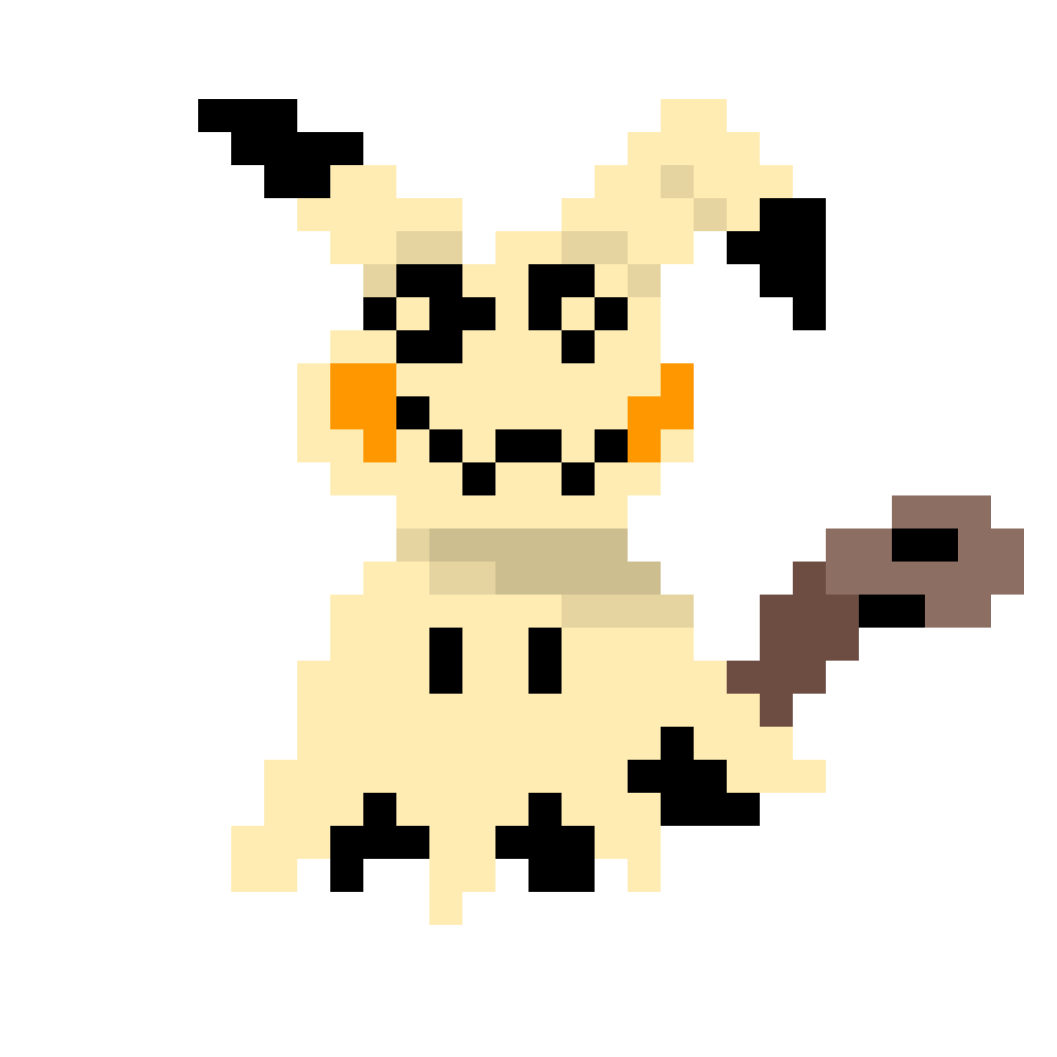 Pixilart - Mimikyu by GrenTheProto