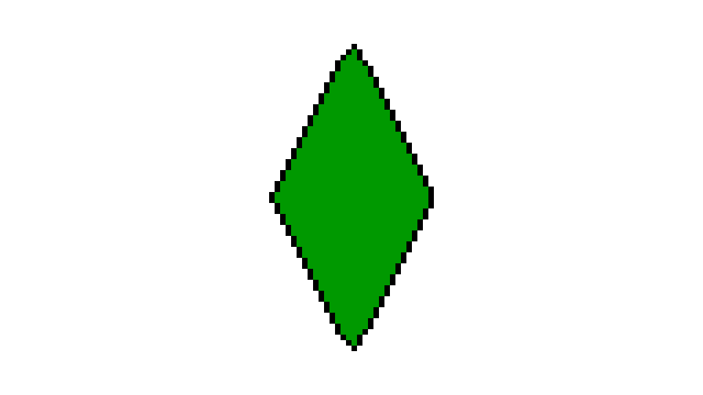 Editing plumbob - Free online pixel art drawing tool - Pixilart