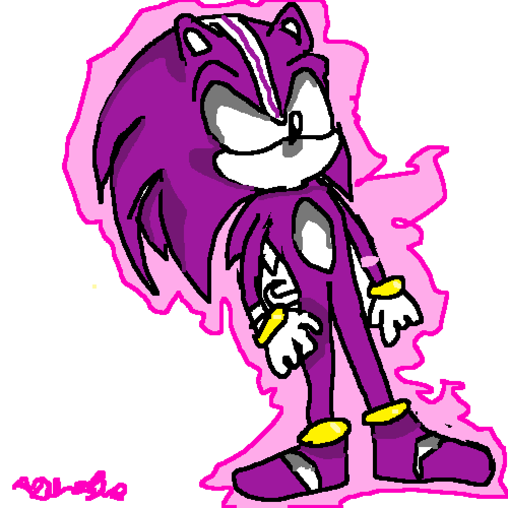 Pixilart - Darkspine sonic by adhesivekid