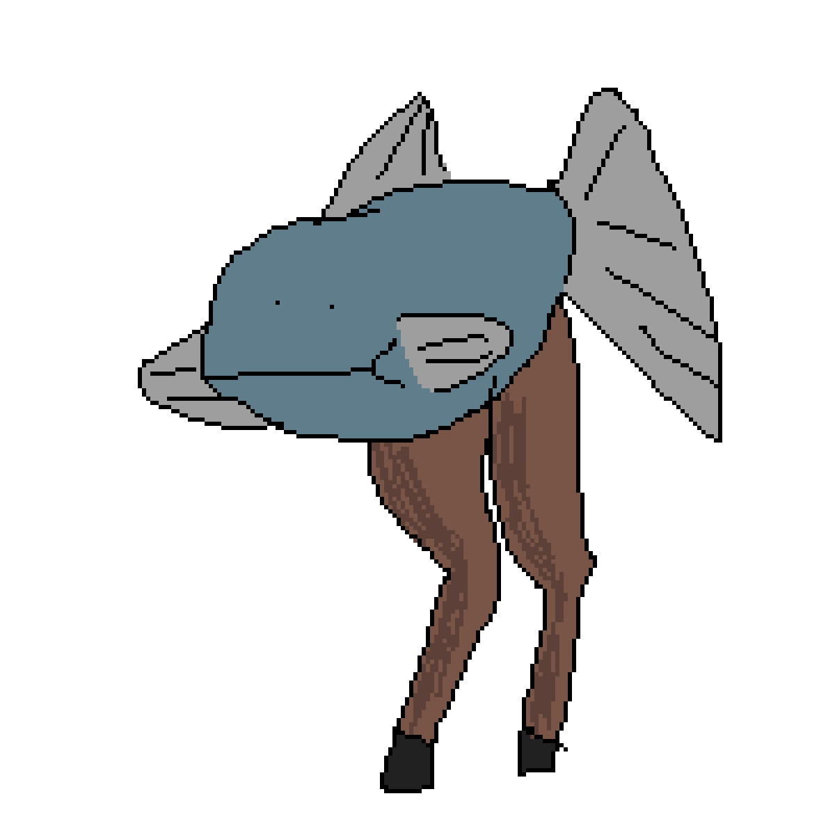 Fish With Legs Drawing