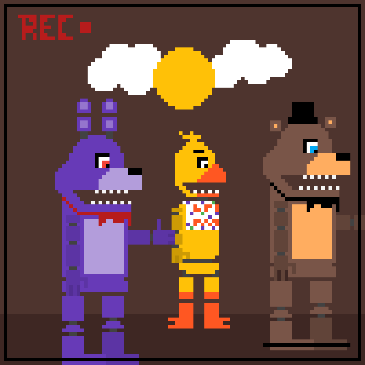 Pixilart - cam 1A fnaf by Foxy-FNaF