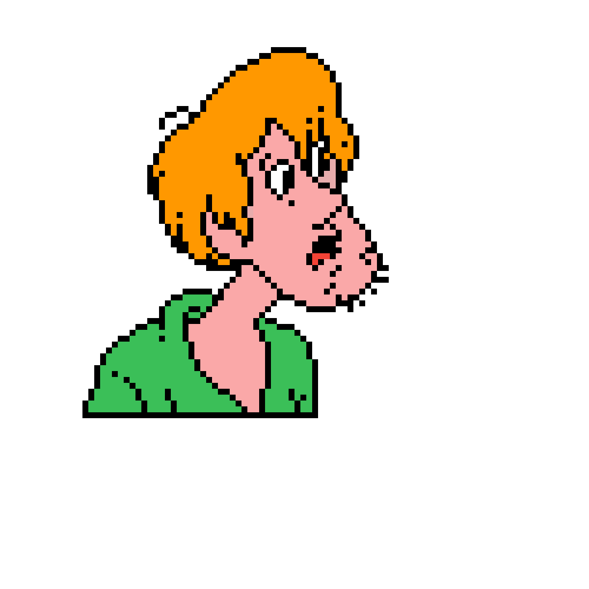 Scooby Doo Pixel Art Scooby Doo Ghost Pixel Art By KidKinobi On