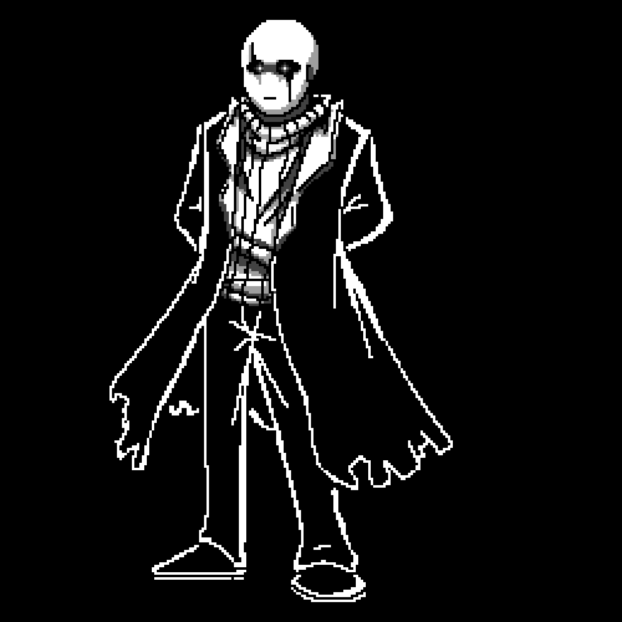 Pixilart - gaster by B4D-TIME