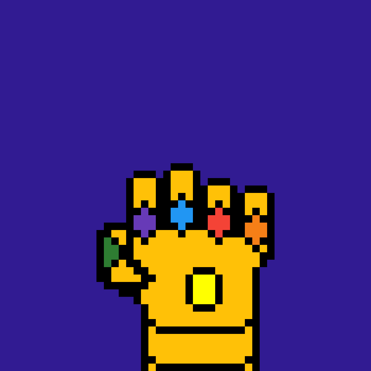 Pixilart - Infinity Gautlet by pixelDan