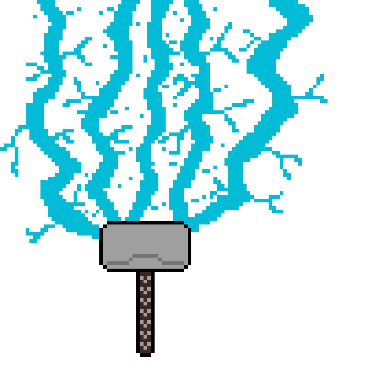 Editing Mjolnir - Free online pixel art drawing tool - Pixilart