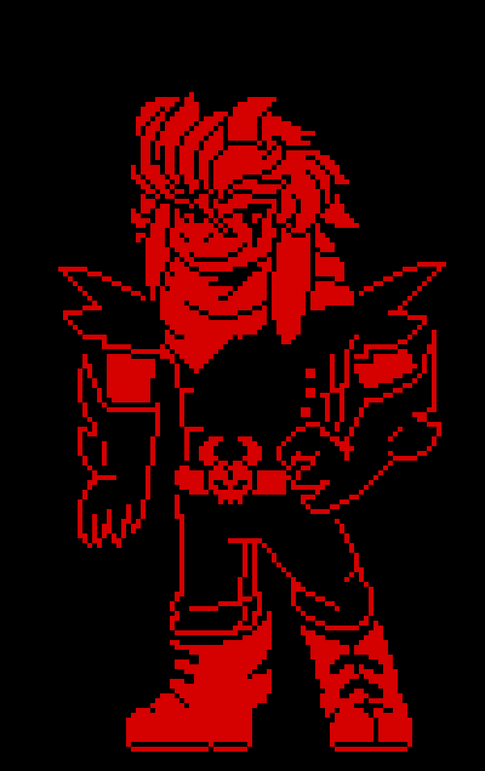 Pixilart - alterfell asgore sprite by randomguyed