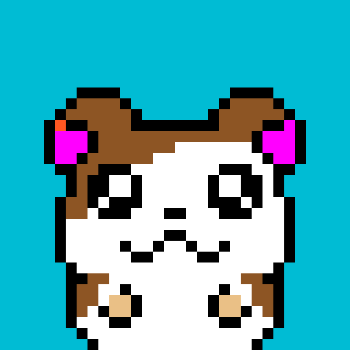 Editing Cute Hamster - Free online pixel art drawing tool - Pixilart