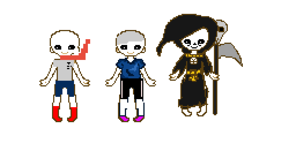 Pixilart - undertale as human collab by Error123