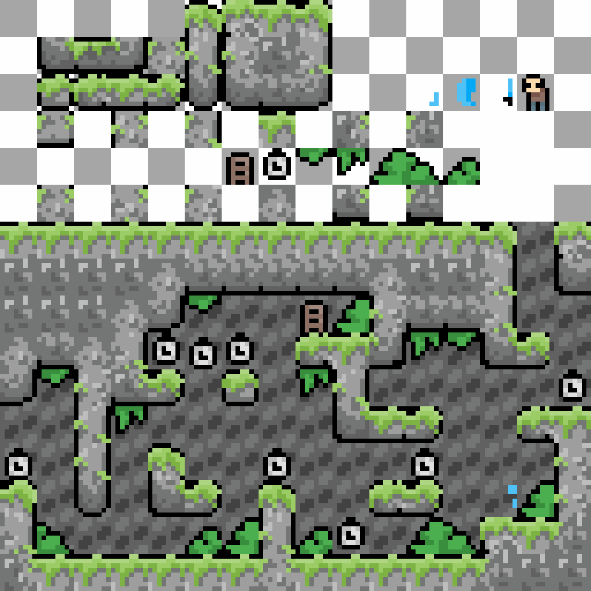 Pixilart - tile set animation test by bobbobfred