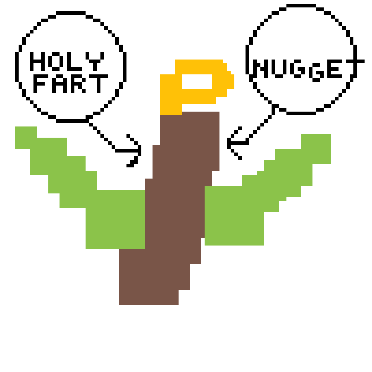 Pixilart - the holy fart nugget by Anonymous