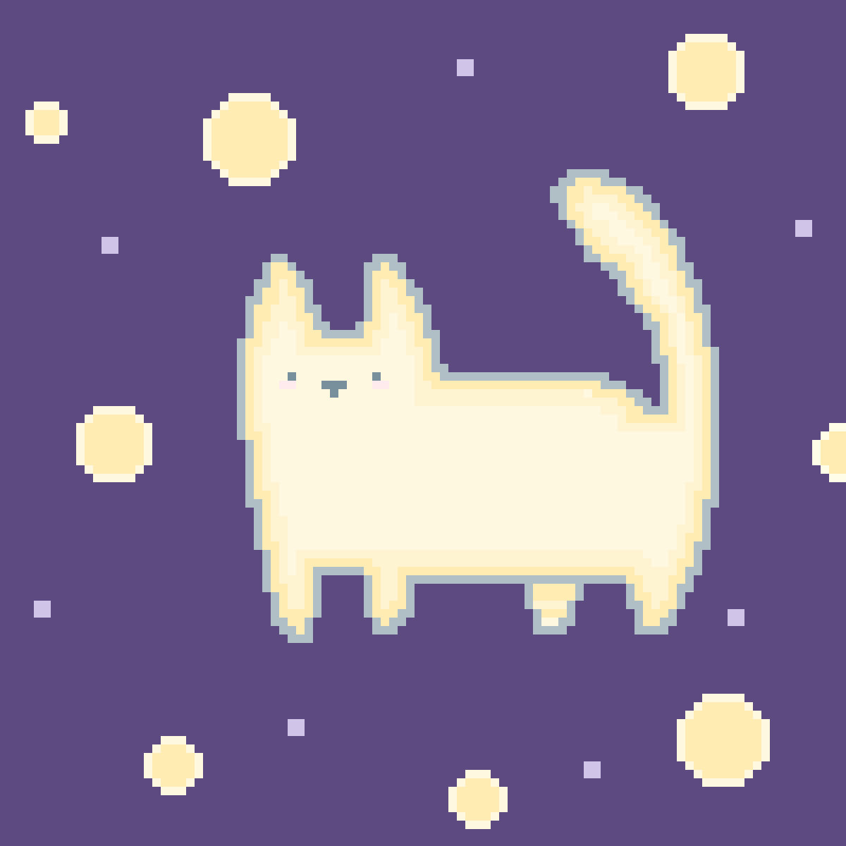 Pixilart - Little light bulb cat by Brontosaurus