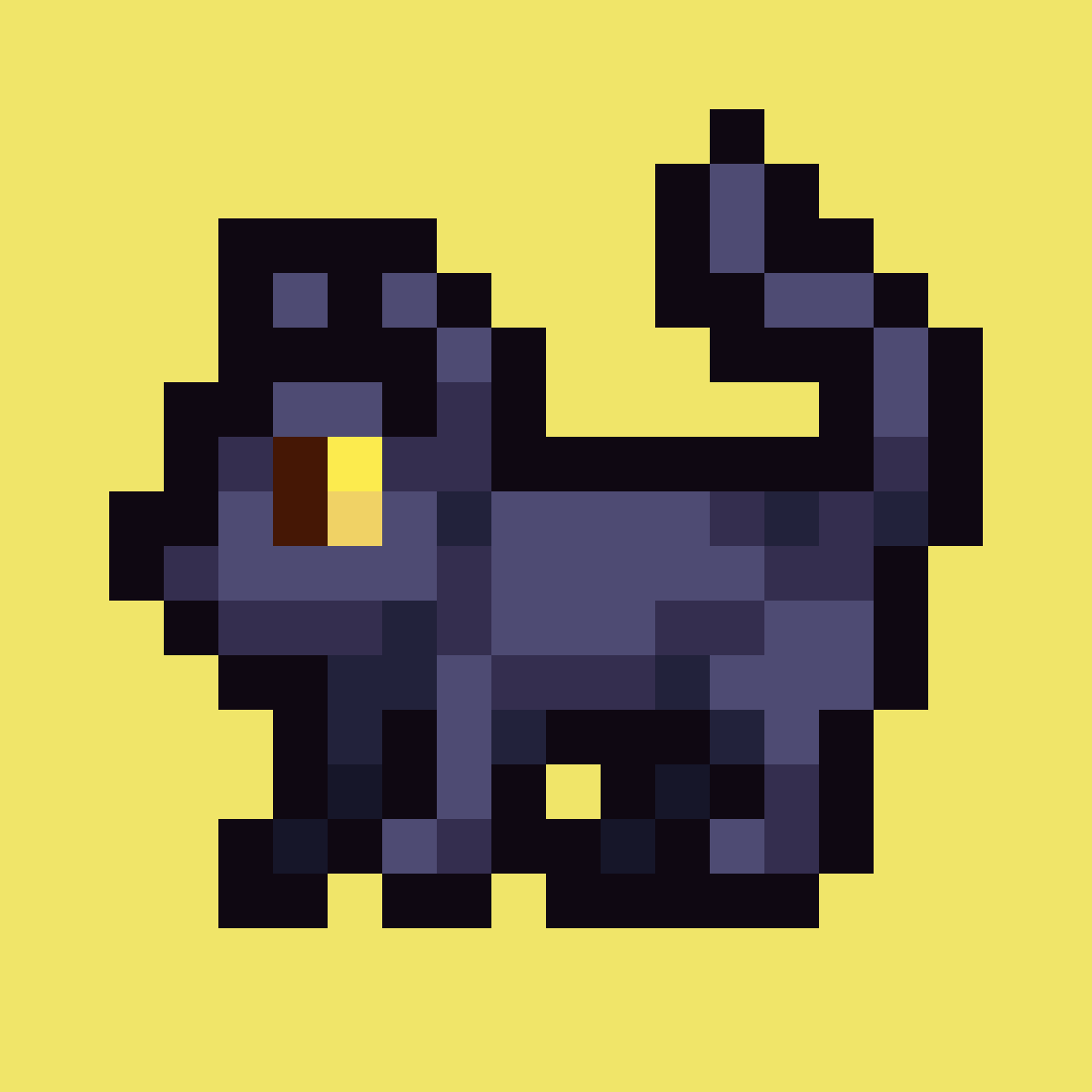 Pixilart - Black Cat Terraria by IceLeopard97