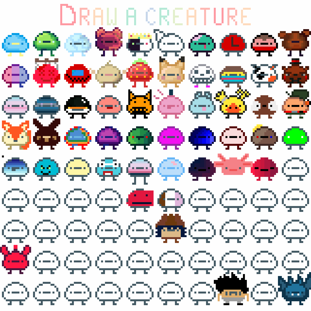 Pixilart - Add a creature UwU by GoldenFlowerBun