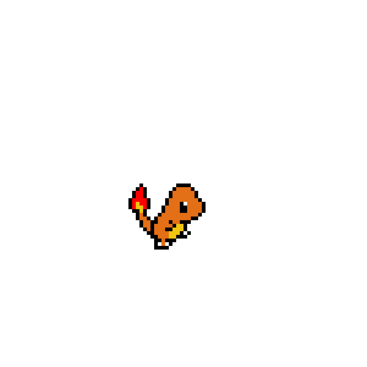 Pixilart - Charmander by SansGuyGaming