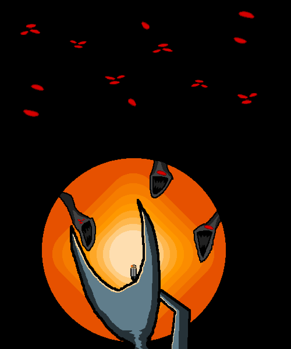 Pixilart - GORE monsters dying by BananaJellyfish