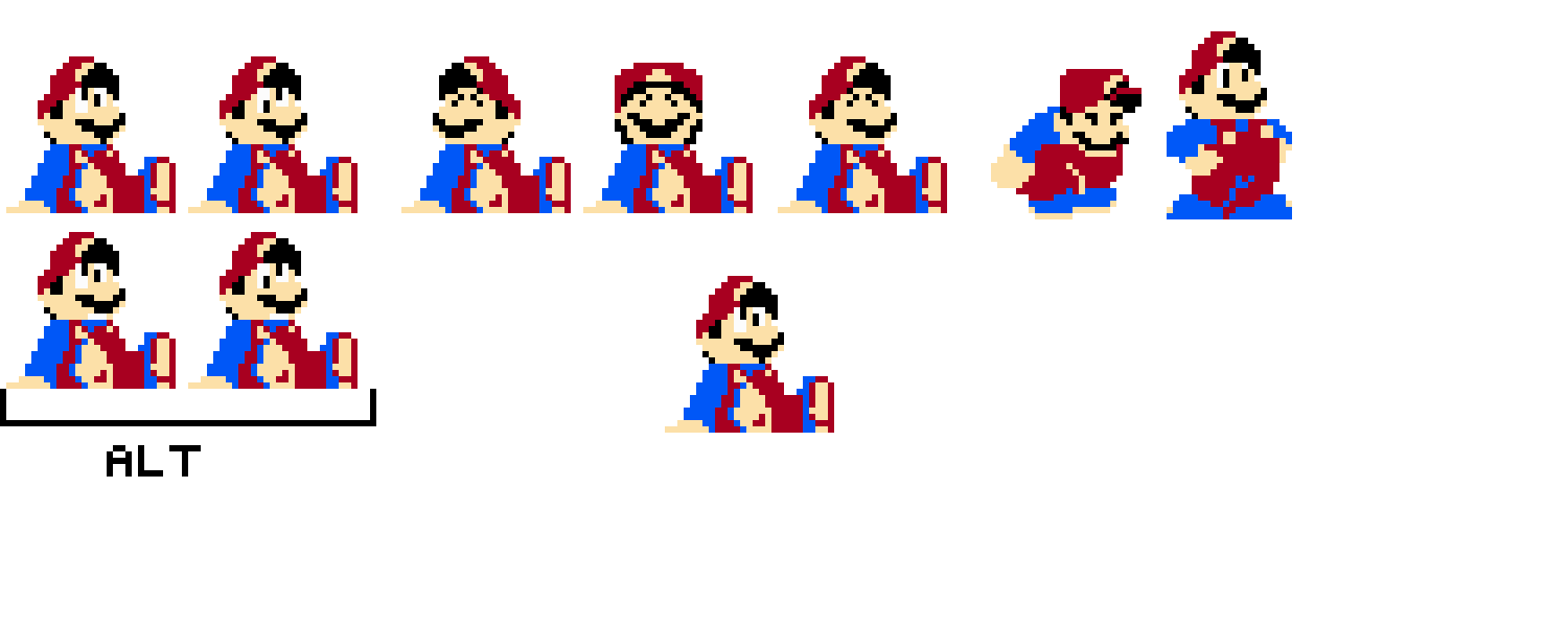 Pixilart - Mario Knocked Back by The-Mario-Guy