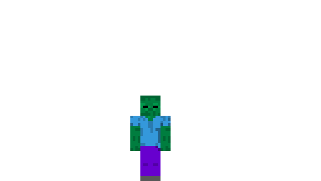 Pixilart - Minecraft Zombie by CadetheBoss44