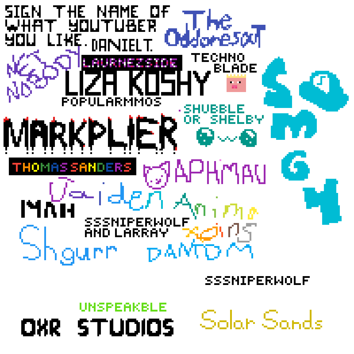 Editing SMG4 is the best - Free online pixel art drawing tool - Pixilart