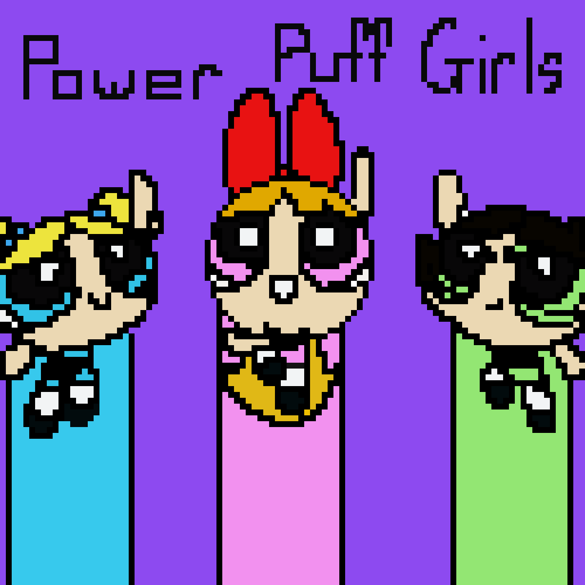 Pixilart - Power Puff Girls by Darkshadowblade