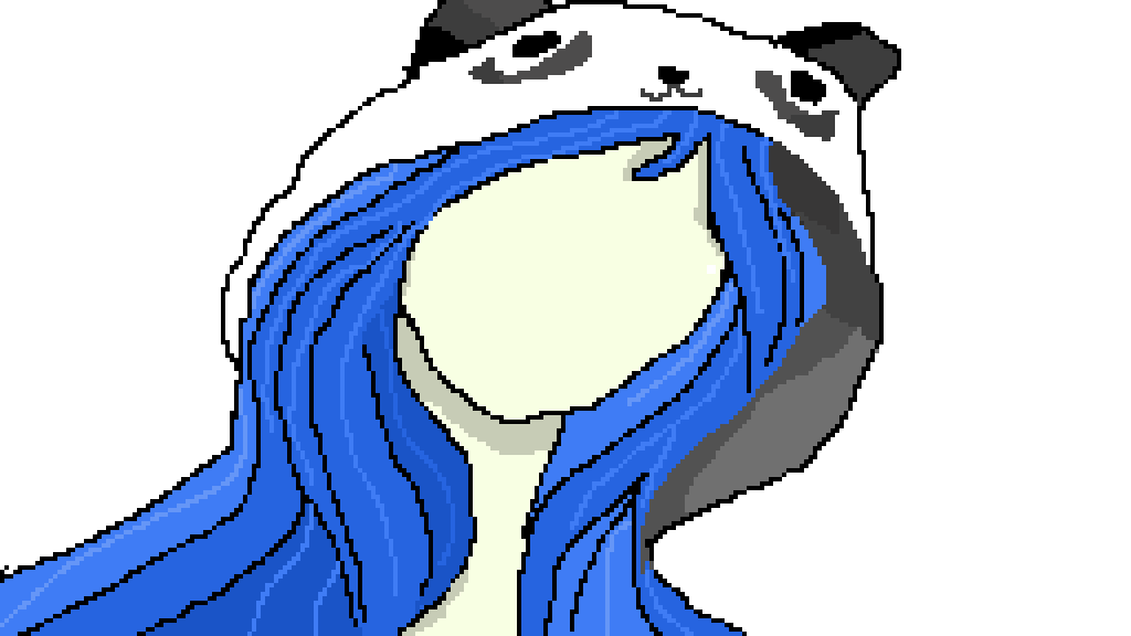 Pixilart - Panda Girl Base by DarkMatter
