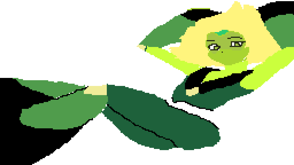 Pixilart - peridot 2 by KaylaBlackKitty