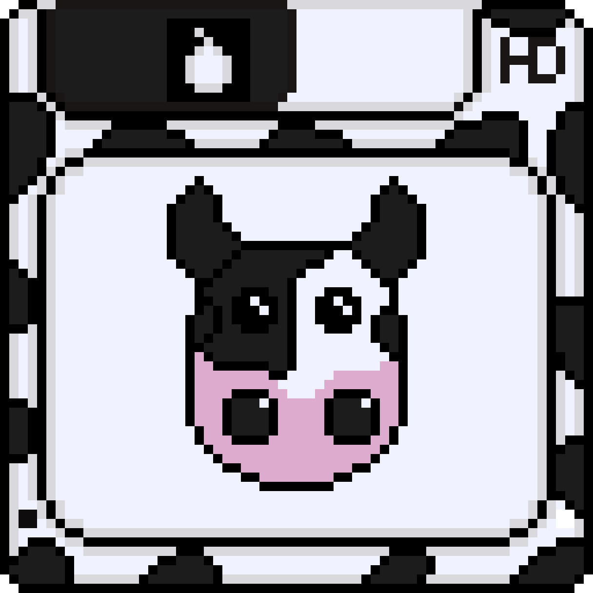 Pixilart - Floppy Cow by Floppy-World