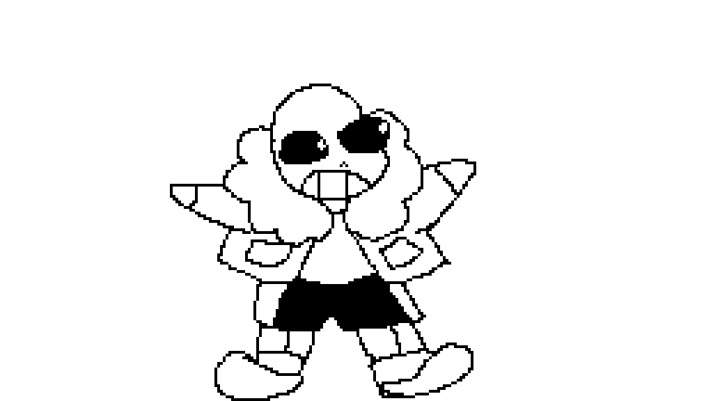 Pixilart - floof sans by chronophobica