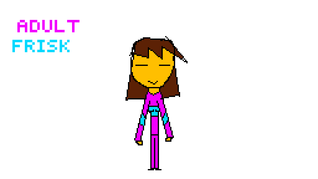 Pixilart - Adult frisk by SmellyNerpals