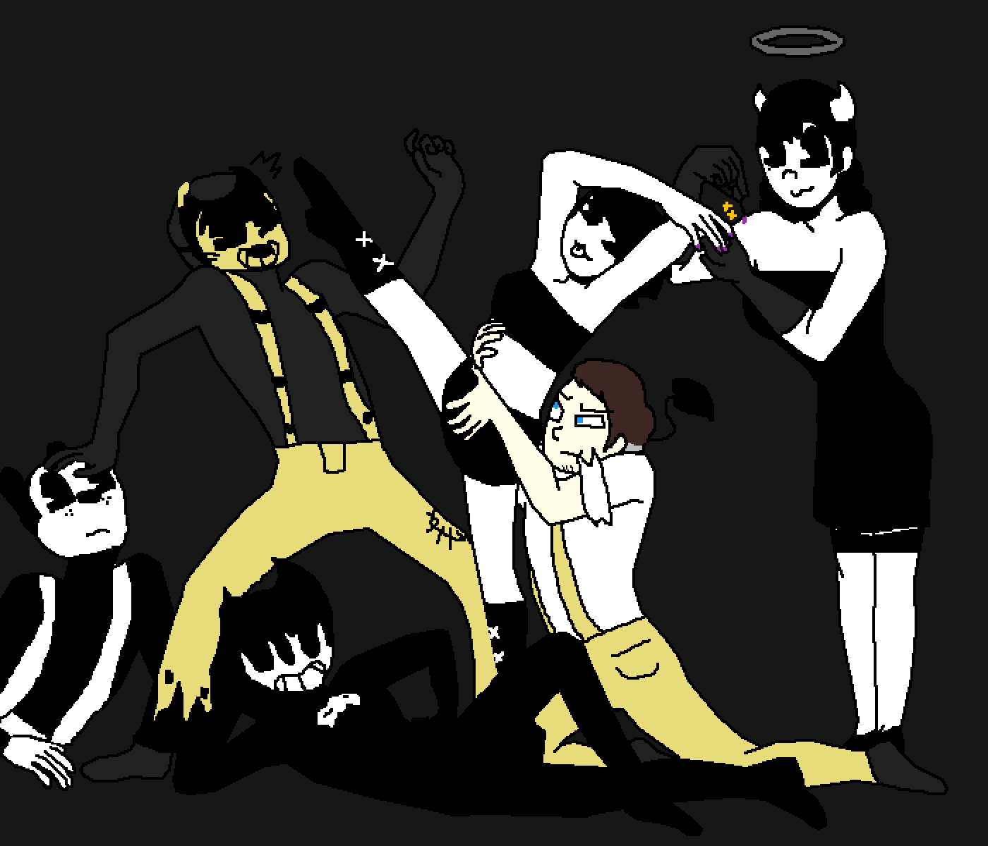 Editing BATIM - Free online pixel art drawing tool - Pixilart