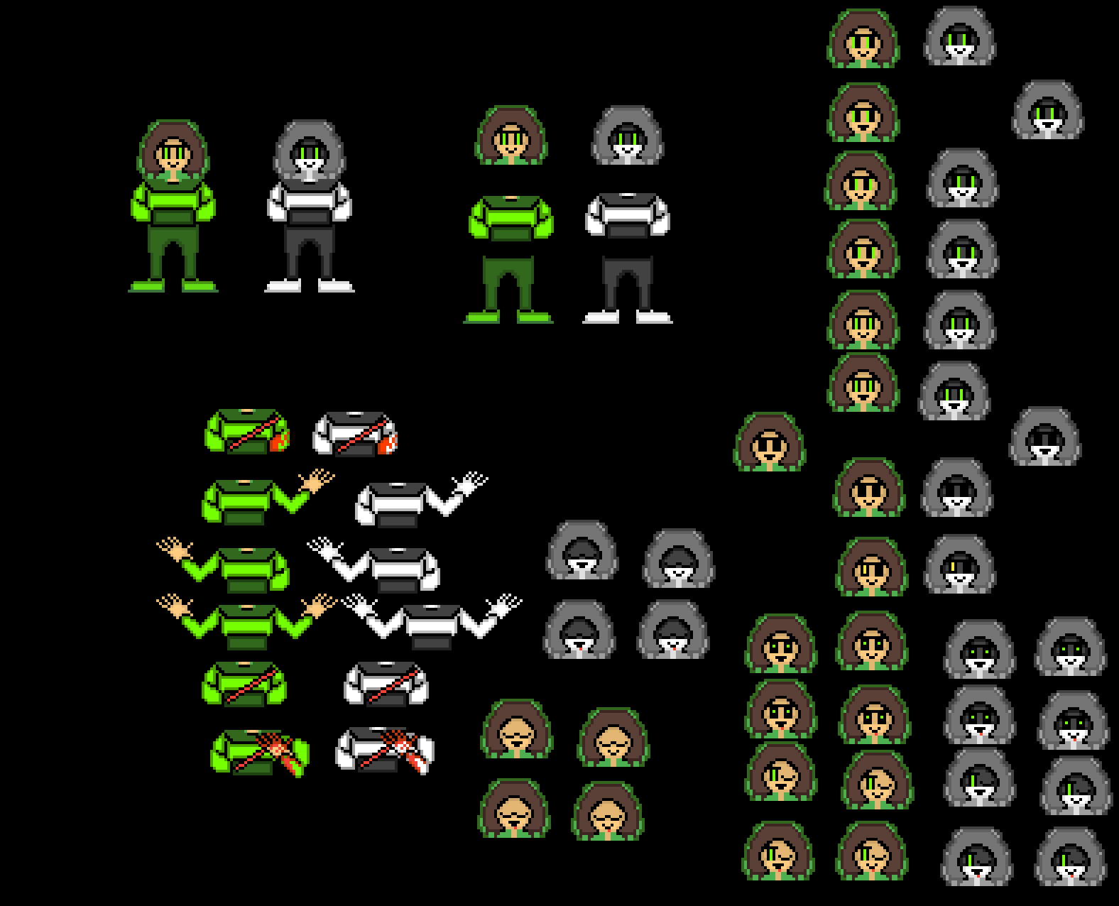 Pixilart - 0gamer sprite sheet by 0gamer2000