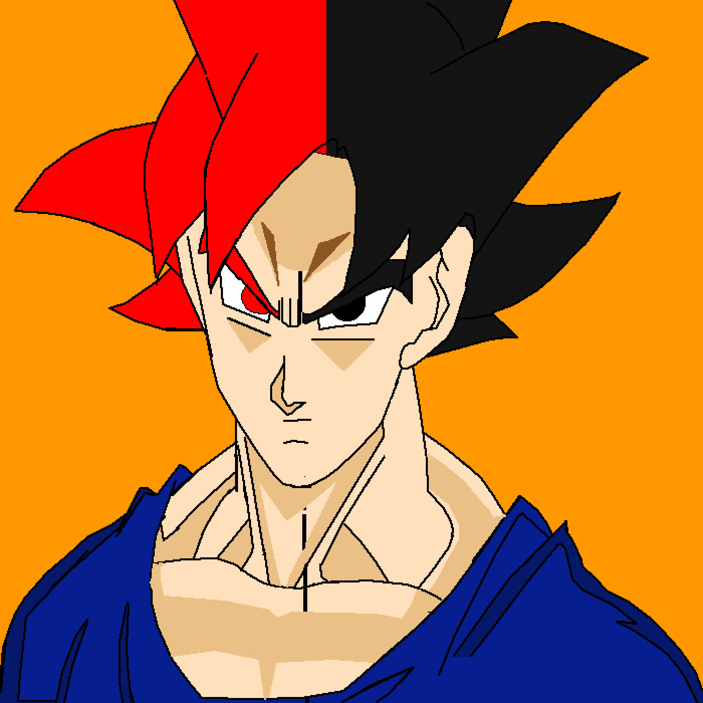 Pixilart - Goku by KilluaXYzoldyck