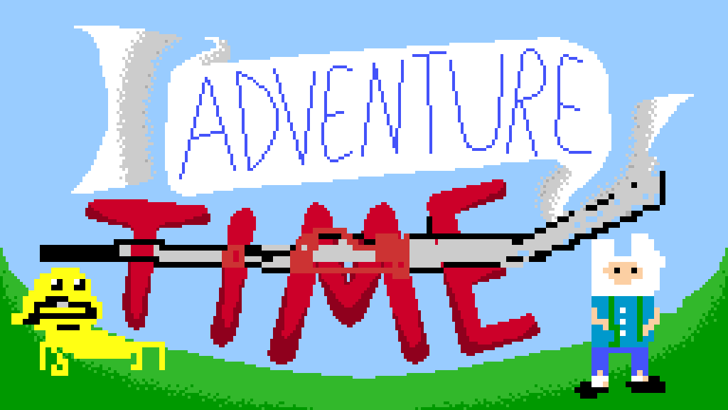 Editing ADVENTURE TIME!!!!!!! - Free online pixel art drawing tool ...
