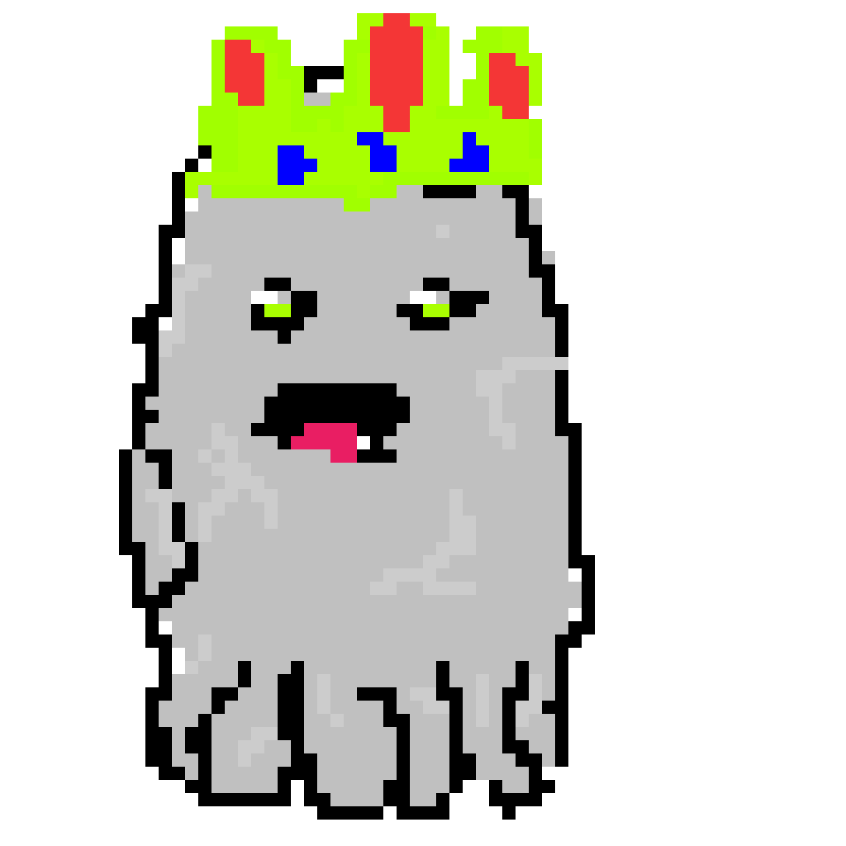 Pixilart - Royal Ghost by WANTEG