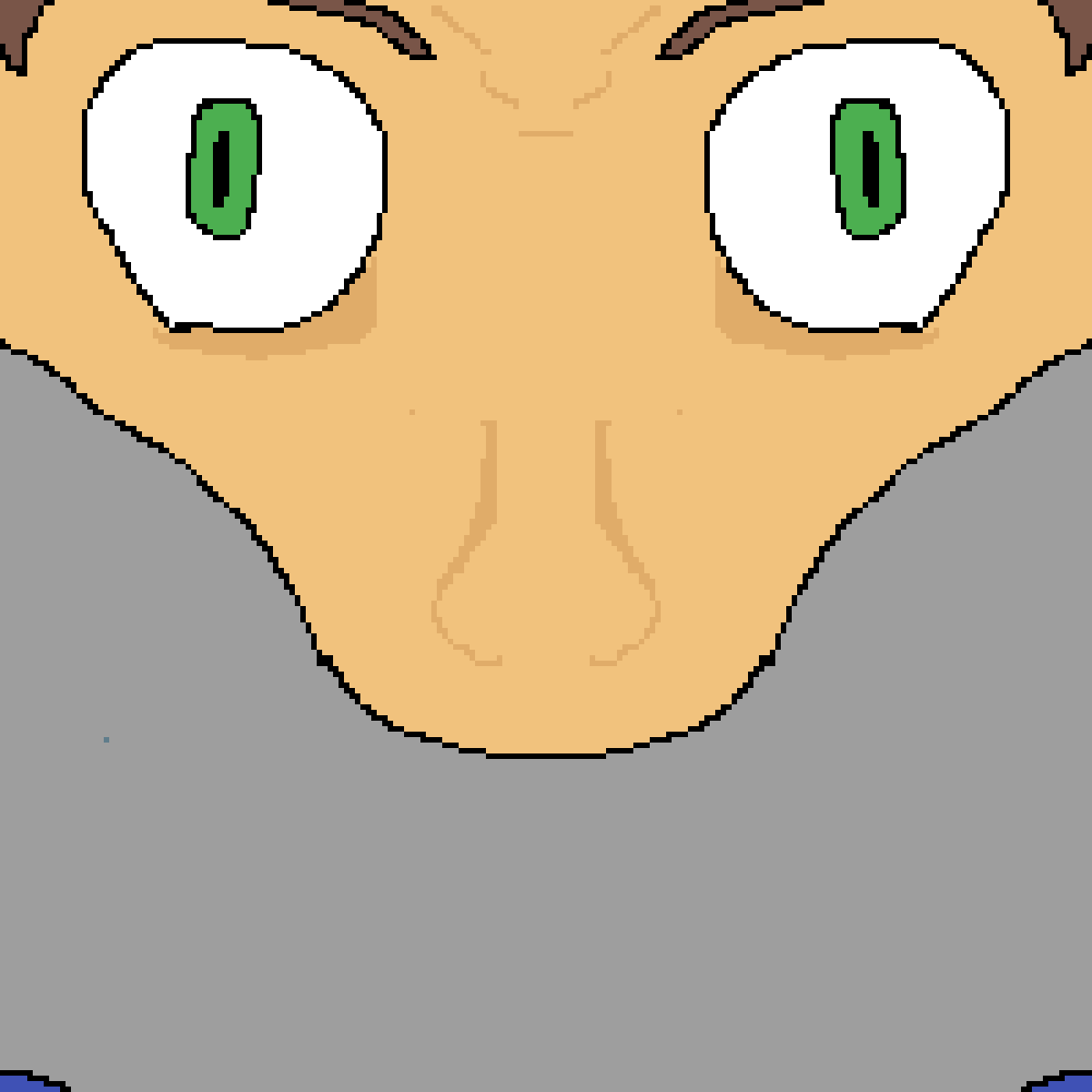 Pixilart - knight face by Spacebattle