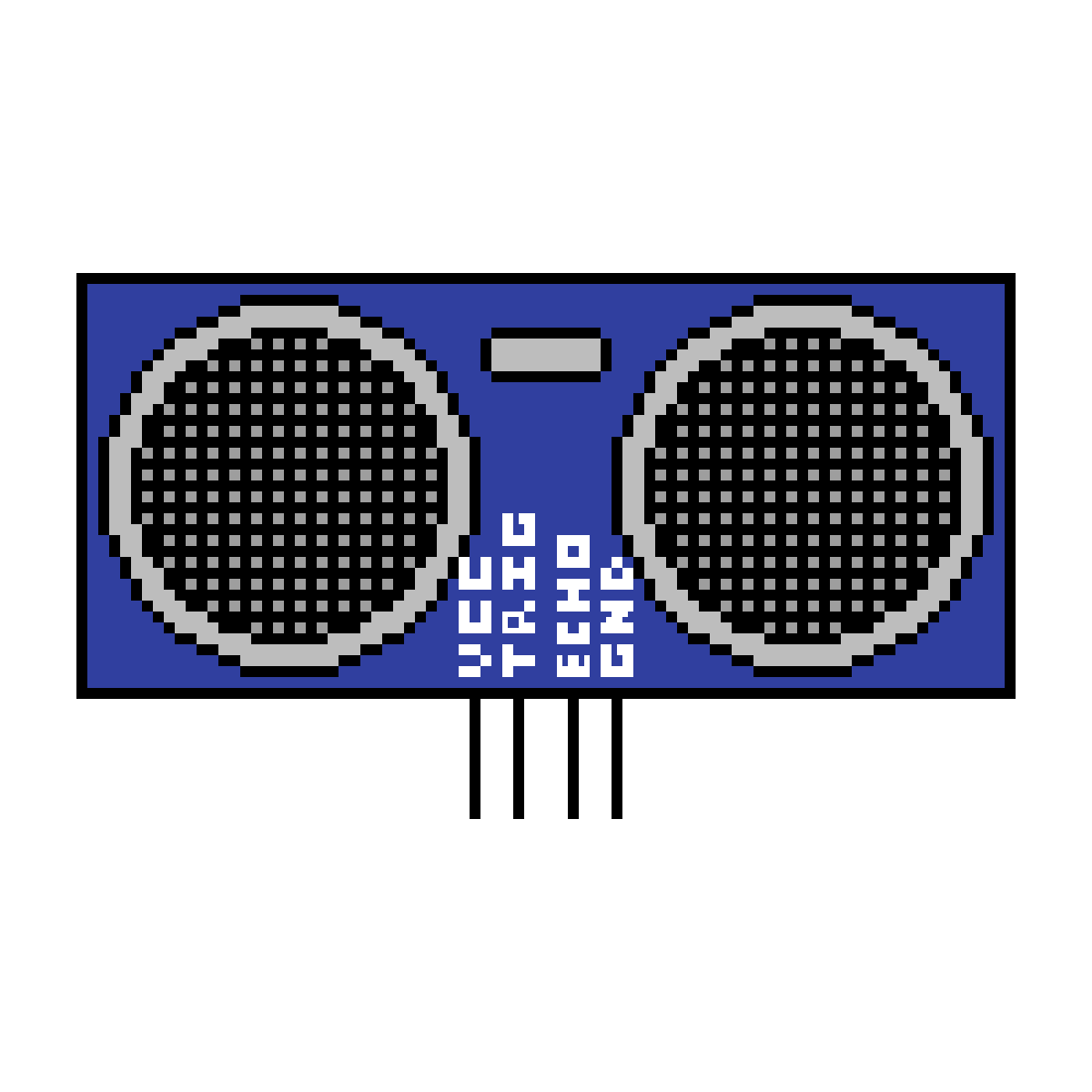Pixilart - Ultrasonic sensor by IGVAL