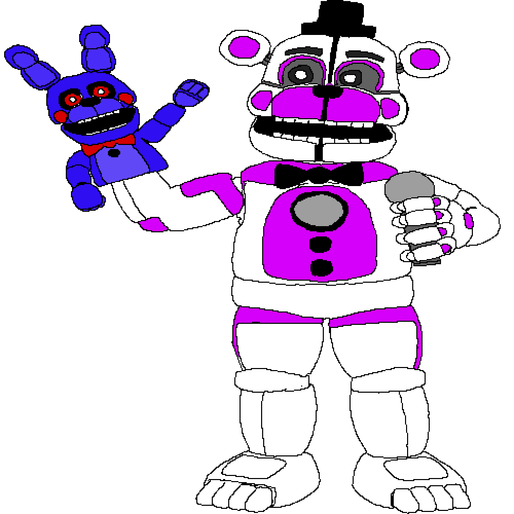 Pixilart - Funtime Freddy Base by dominic-mcgee