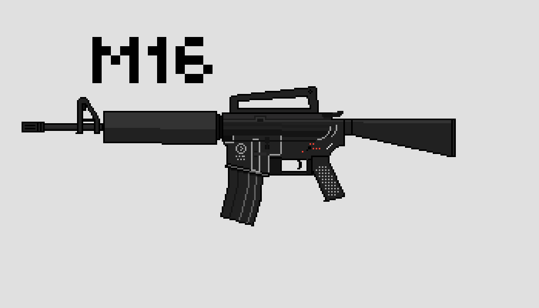 Editing M16 A1 - Free online pixel art drawing tool - Pixilart