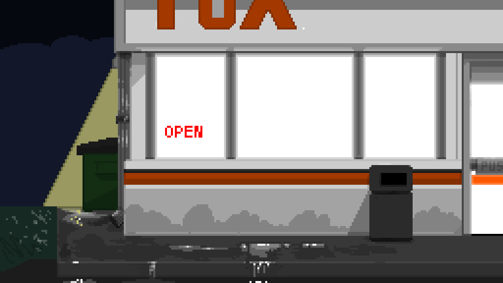 Pixilart - Fox-Mart Rainy Day (WIP) by StrangeFox
