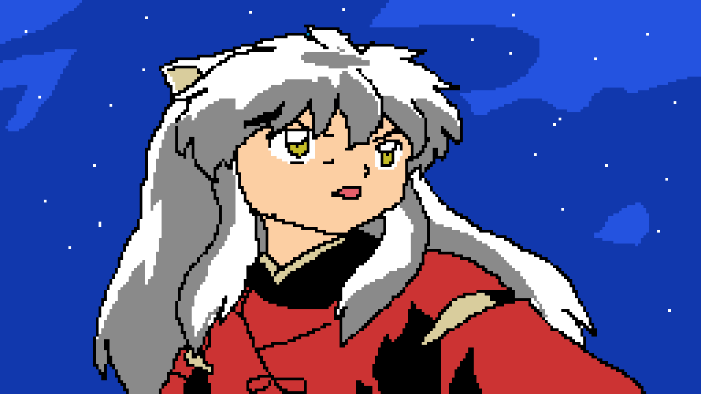 Editing Inuyasha - Free online pixel art drawing tool - Pixilart