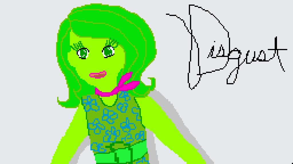 Editing Disgust - Free online pixel art drawing tool - Pixilart