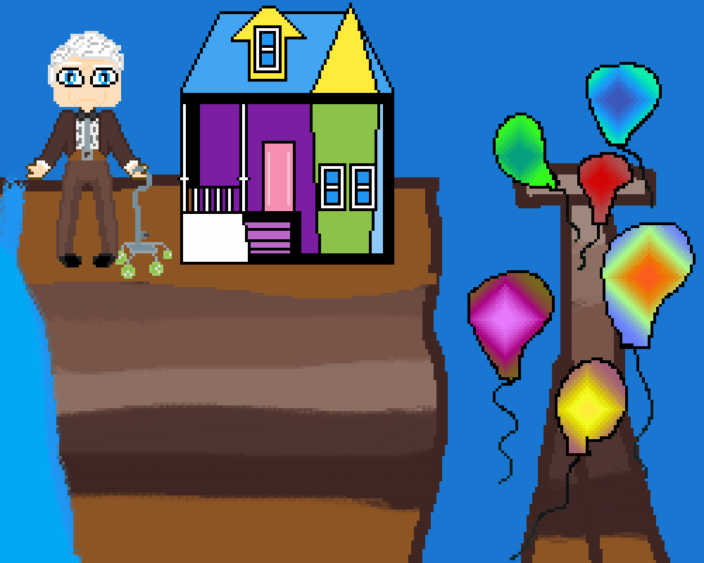 Pixilart - Carl by Disney