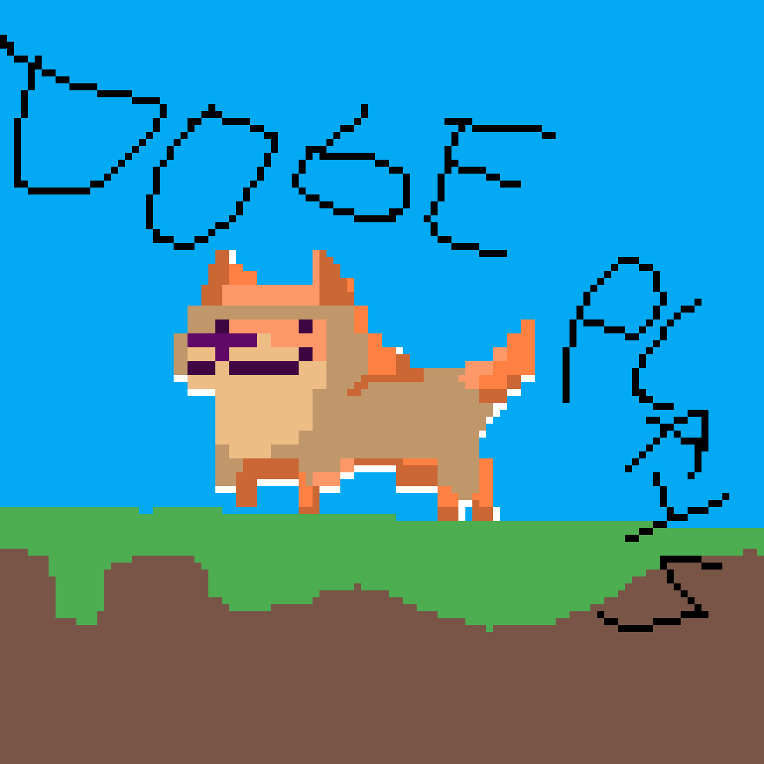Editing Doge plays minecraft just a green screen - Free online pixel ...