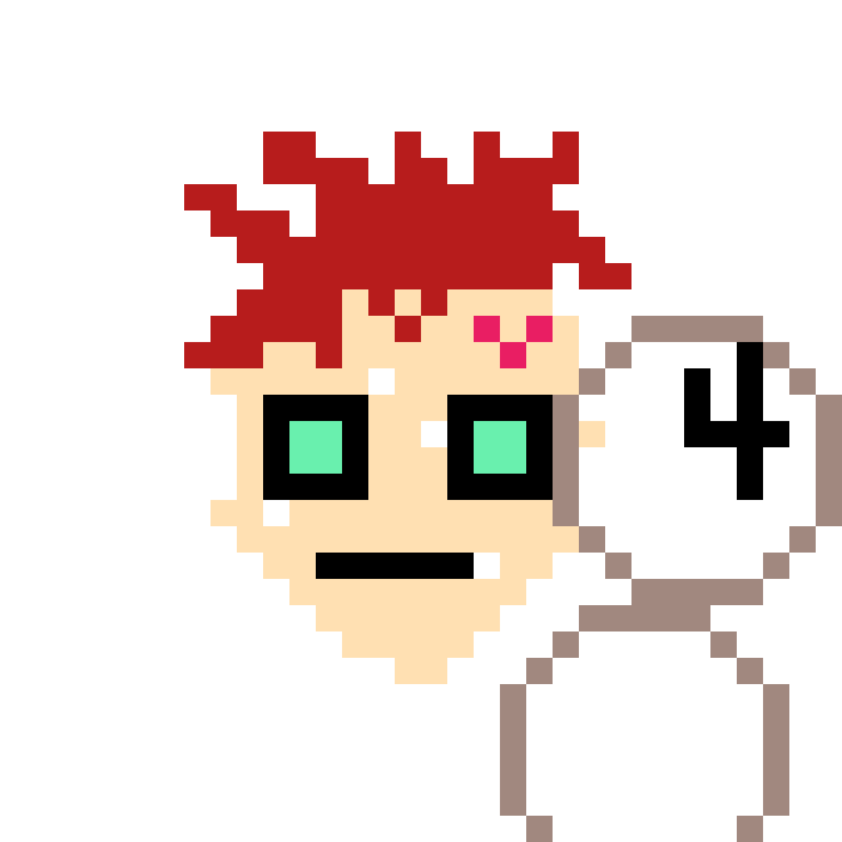 Editing Gaara - Free online pixel art drawing tool - Pixilart